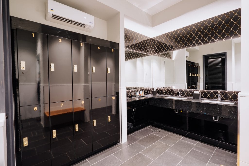 Project Gallery of Completed Locker Rooms Designed by Hollman